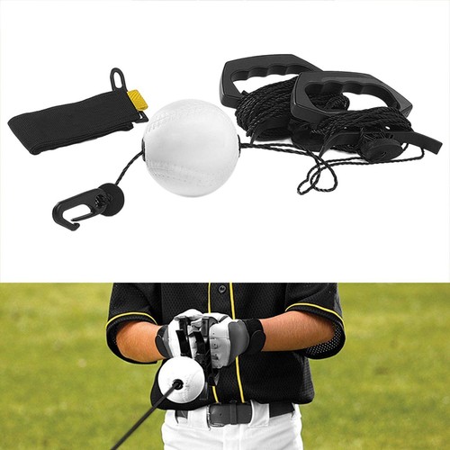 Portable Softball Practice Swing Hitting Pitching Baseball Batting ...