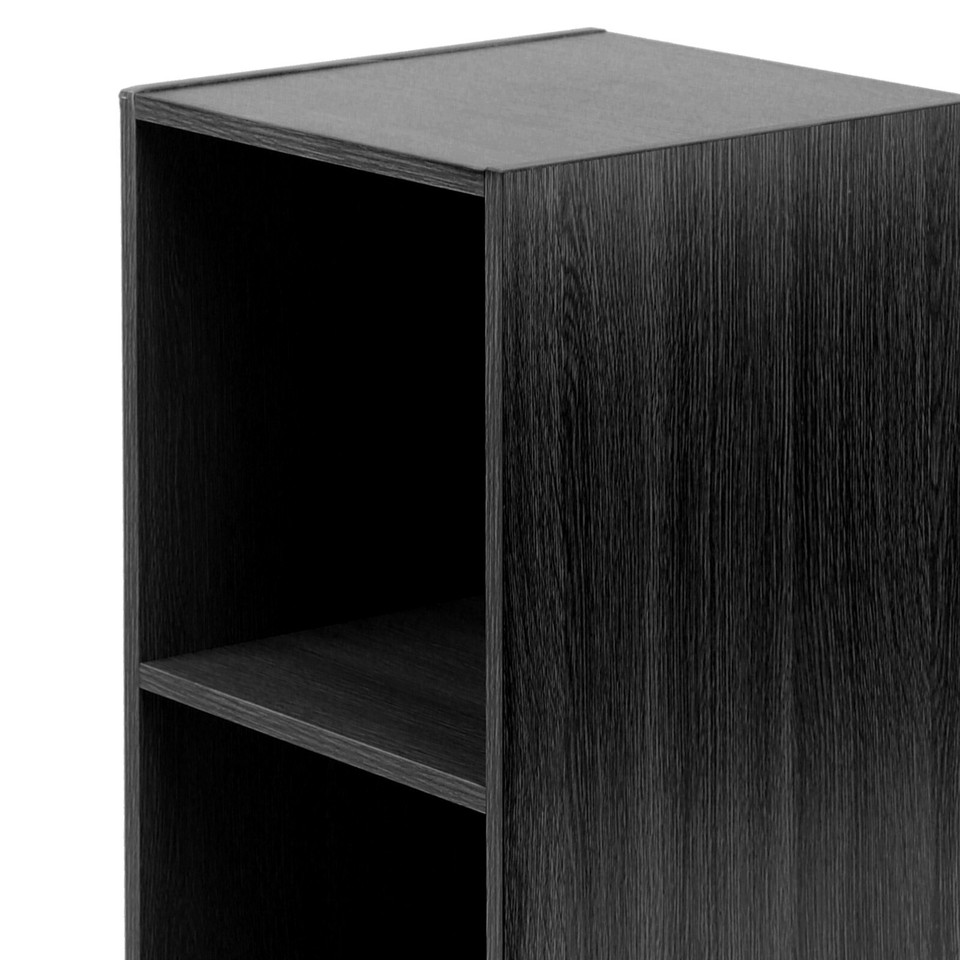 Vinyl LP Music Record Storage Box Cube 12" Cabinet Case Unit Rack ...