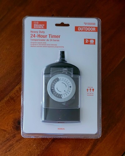 HEAVY DUTY 24-HOUR TIMER OUTDOOR | eBay