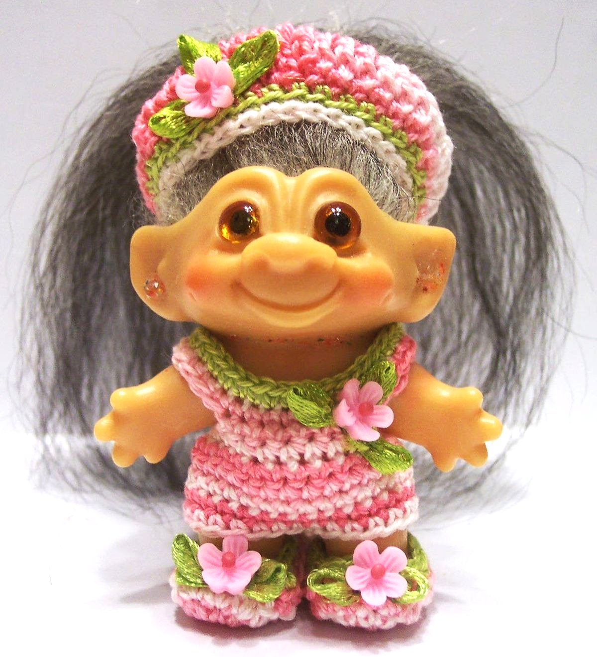 Troll Doll Clothes For 2 1/2" or 2 3/4" DAM CROCHET OUTFIT COMBINE ...