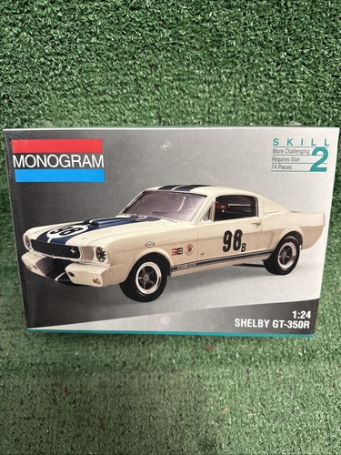 SEALED Monogram 2969 1/24 Scale 1965 Ford Mustang Shelby GT-350R Model ...