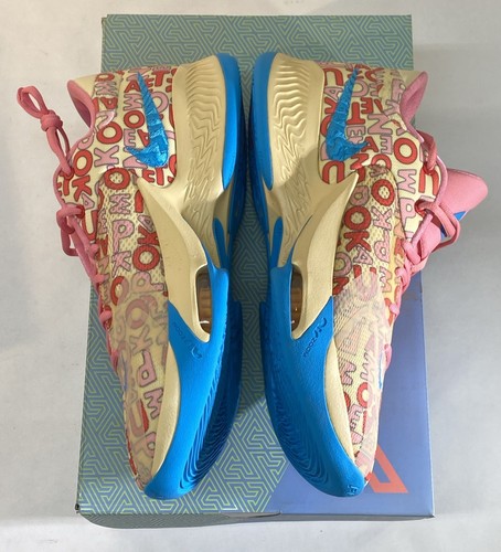 Nike Zoom Freak 4 Pale Vanilla White Red Blue FB9503-200 Men's Size 11 ...