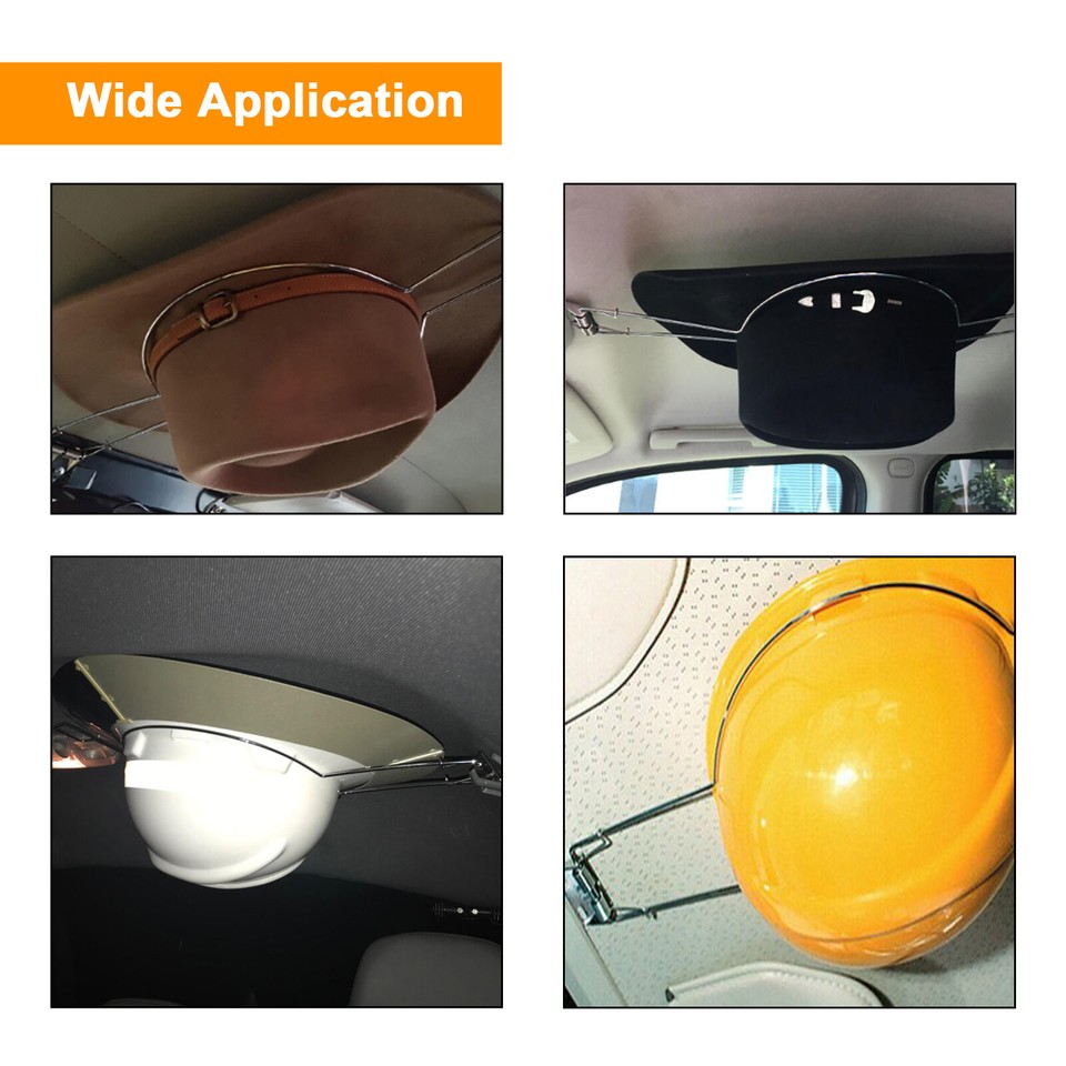 Cowboy Hat Rack For Truck Hat Clip Car SUV Hat Holder Storage Organizer ...