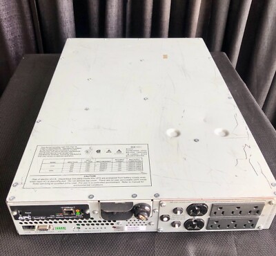 APC SMT3000RM2UC Smart-UPS Battery Backup & Surge Protector ...