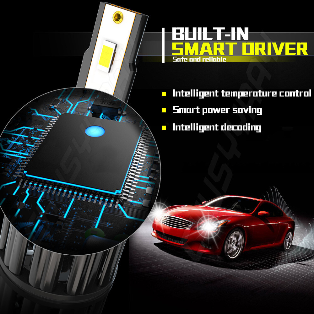 For Peterbilt 579 587 Trucks Light White 9005 H11 Hi/Lo LED Headlight ...