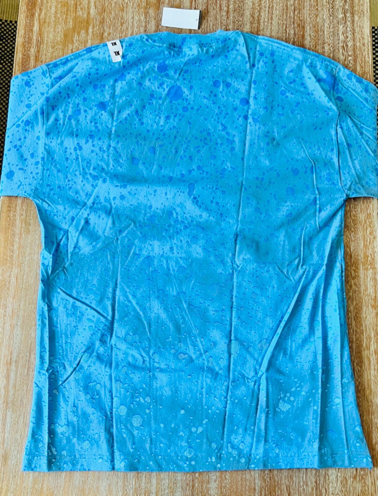 NEW Rogue Status T-shirt Tee AWOL Blue Red Splatter Shirt L Large Extra ...