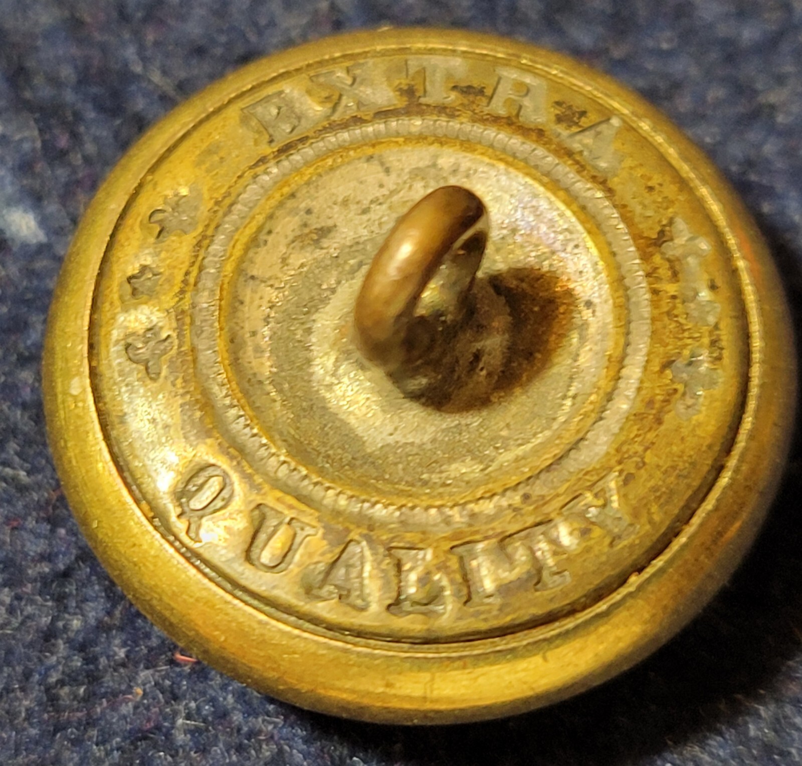 CIVIL WAR ERA 2 PIECE STATE OF CONNECTICUT MILITIA BUTTON ALBERTS# CT ...