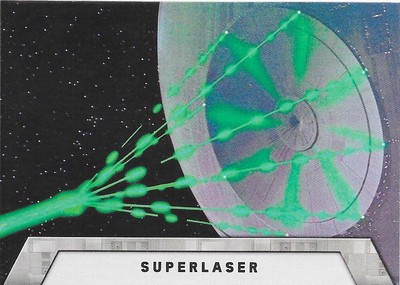 2016 Topps Star Wars Rogue One Death Star Superlaser 4 | eBay