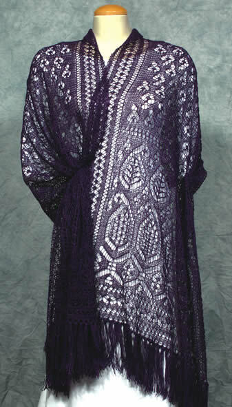 Paisley Long Shawl Pattern | eBay