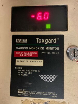 Toxgard 485910 12 Watt 90-130 Vac Carbon Monoxide Monitor | eBay UK