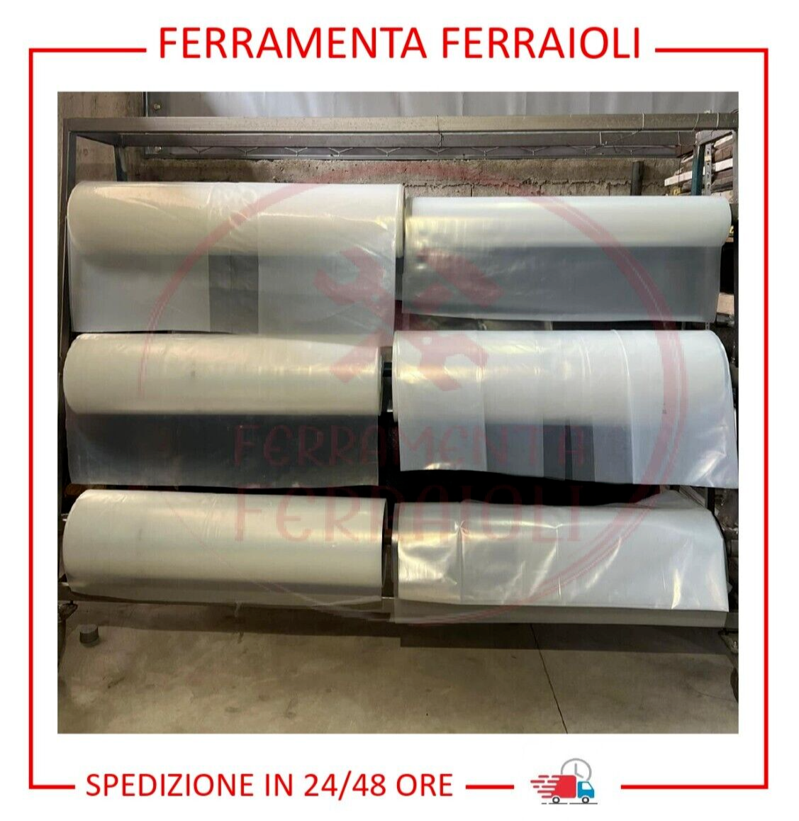 TELO SERRA FILM POLIETILENE ADDITIVATO 0,20MM PER COPERTURE TRASPARENTE ...