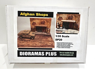 1/35 DIORAMAS PLUS AFGHAN SHOPS #DP20 NEW PLASTER DIORAMA MODEL KIT ...