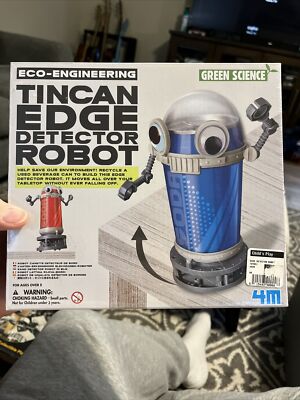 Eco-Engineering 4M Tin Can Edge Detector Robot Science Kit - Fun ...