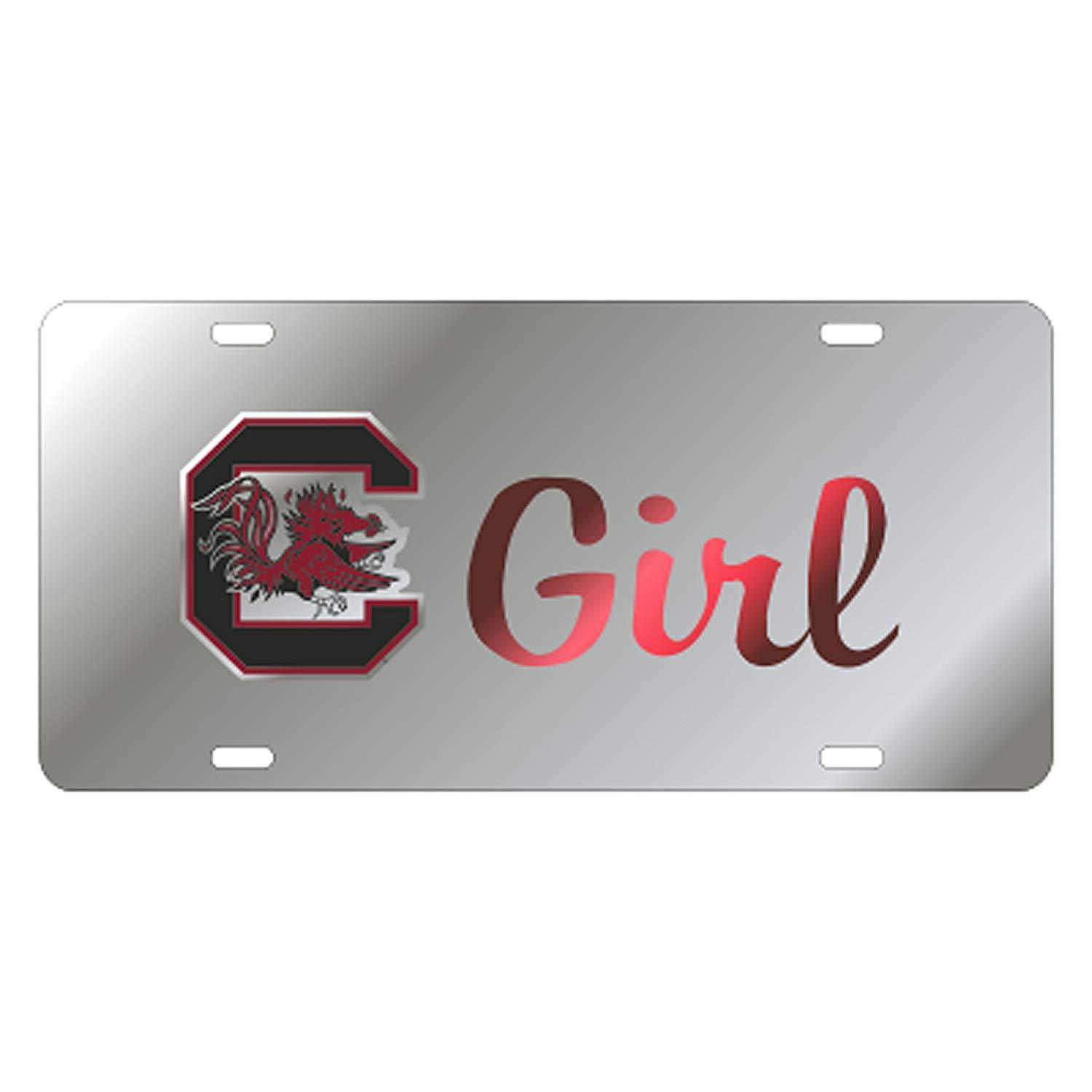 USC Gamecocks Mirrored Silver SOUTH CAROLINA GIRL License Plate / Car ...