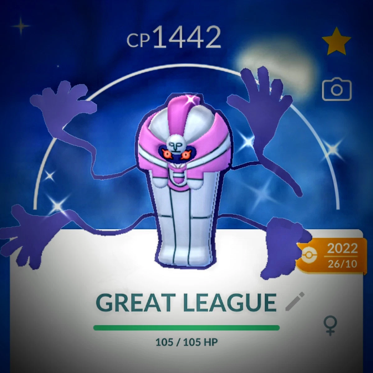 Pokemon Cofagrigus Evolution