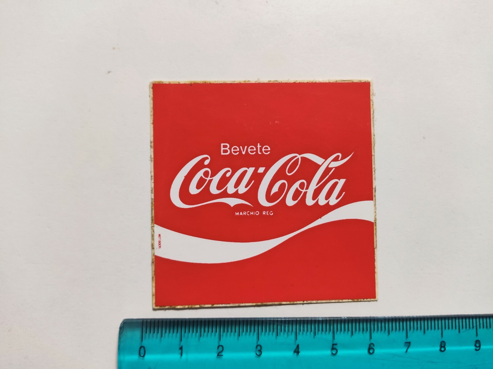 Adhesive Drink Coca Cola Sticker Autocollant Aufkleber Vintage 80s ...