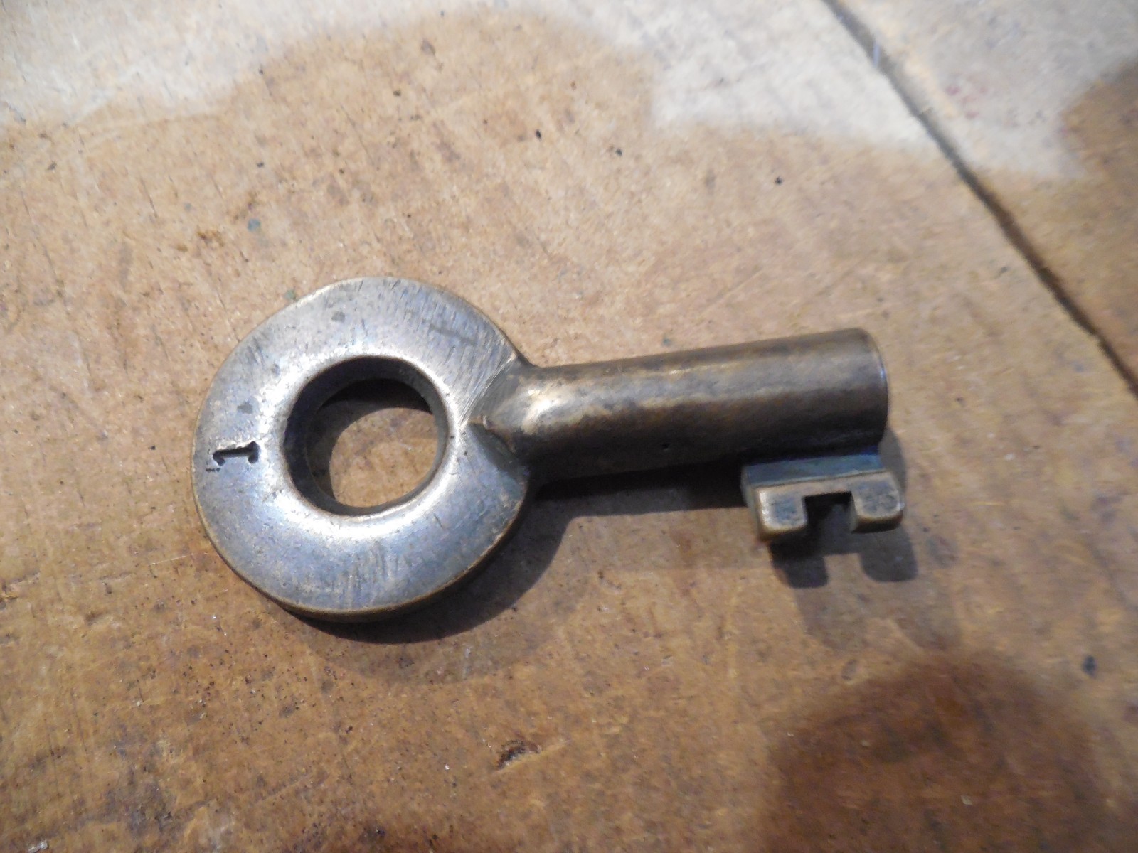 ANTIQUE BRASS LOCK KEY ONLY C A & S VINTAGE OLD 1 CA & S | eBay