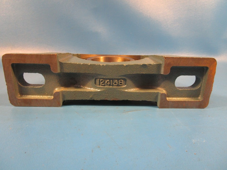 DODGE 123820, P2SC203 Pillow Block, 2 3/16 Bore, 2-Bolt Ball Bearing w ...