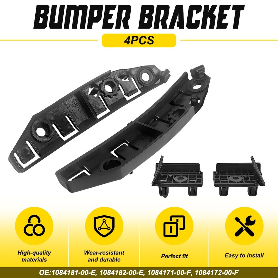 4-40X Bumper Bracket Fender Retainer Bracket Support For 2017-2020 ...