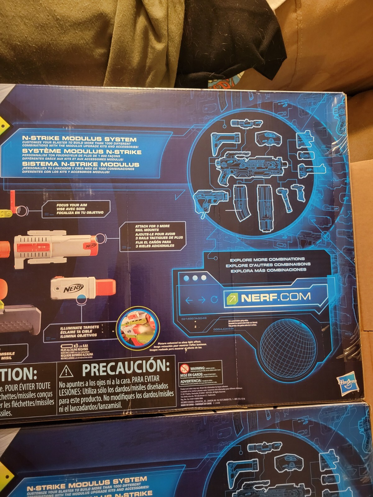 NERF N-STRIKE MODULUS SYSTEM HASBRO ULTIMATE PACK LOT OF 2 | eBay