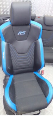 FORD FOCUS RS MK3 RECARO PERFORMANCE LEATHER SEATS SITZE BOLSTERS ...