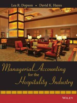 Managerial Accounting for the Hospitality Industry - Hardcover - VERY ...