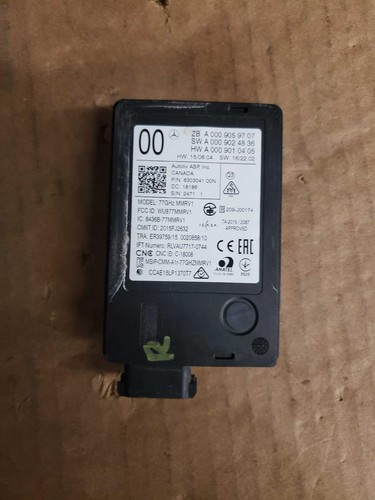 19 MERCEDES CLS450 Radar Unit ID# 0009059707 | eBay