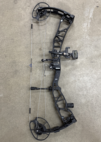 Elite Archery Ethos Compound Bow RH Black # 75Lbs 62 13/16 String | eBay