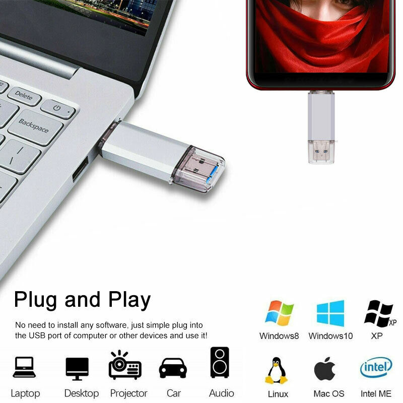 Intel Computer Thumb Drive Intel Computer Thumb Drive