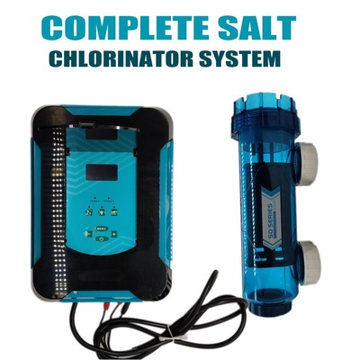 New Salt Water Pool Chlorine Generator System Chlorinator ≤ 5,300/ ...