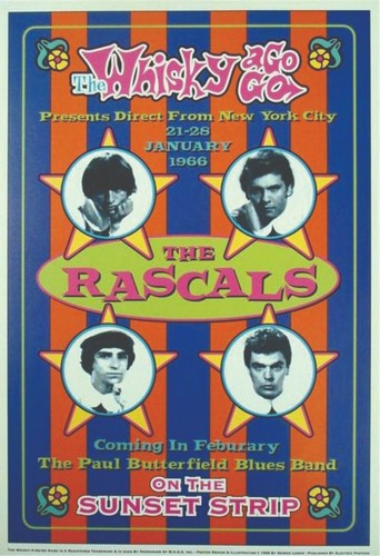 The Rascals 13" X 19" Reproduction Concert Poster archival quality | eBay