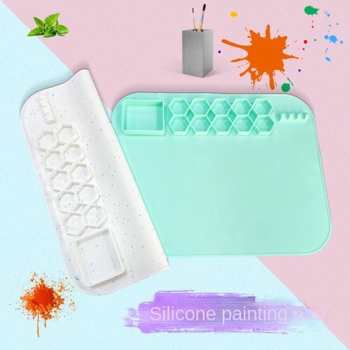 Craft Mat For Painting Pigment Palette Ink Blending Silicone Painting ...