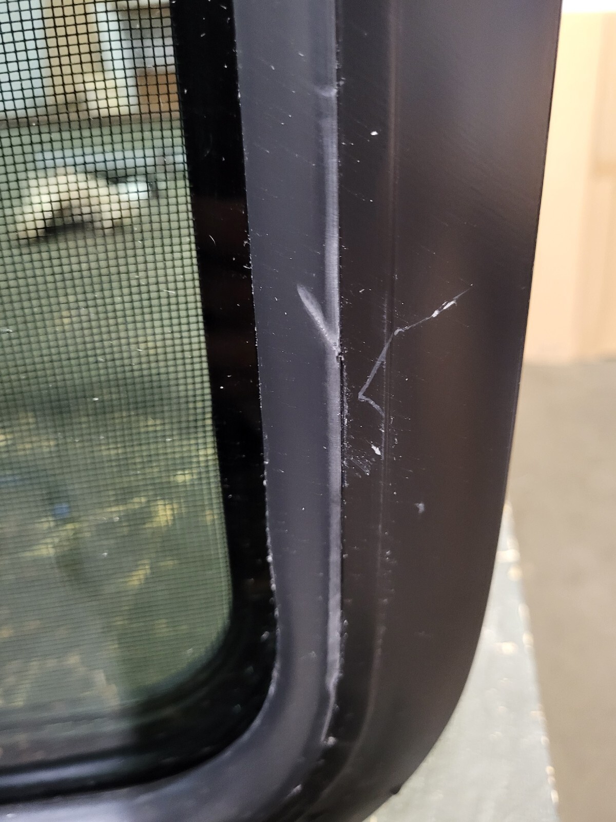 30" x 22" Vertical RV Camper Window Includes Screen & Trim Ring for 2 ...