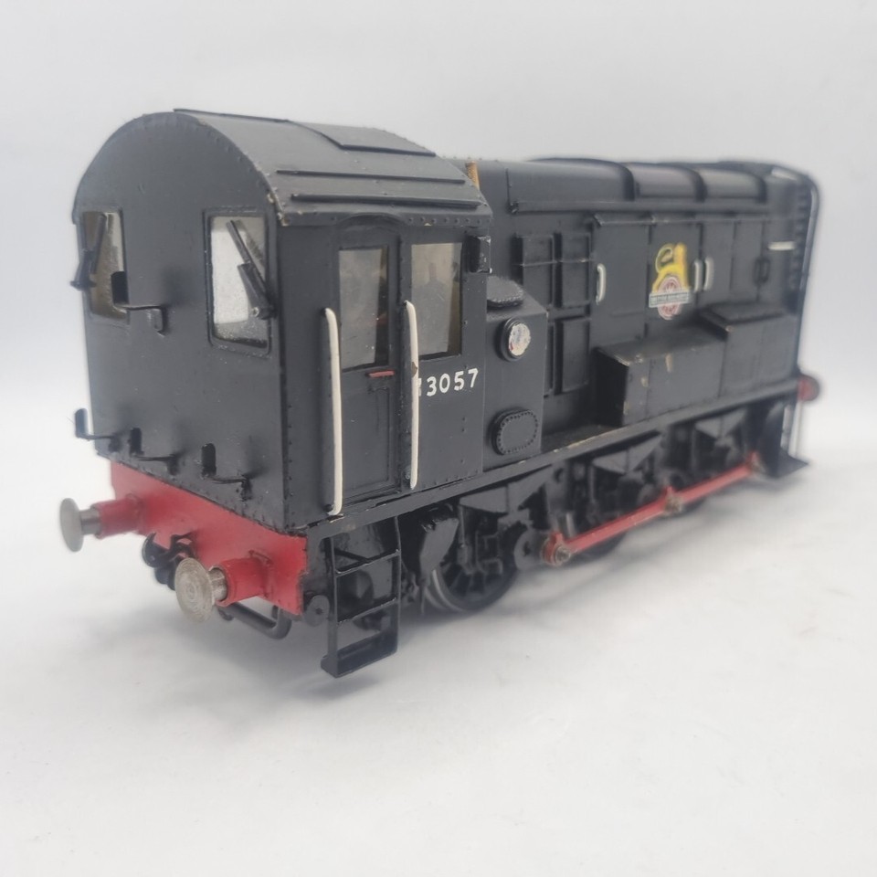 KIT BUILT O GAUGE CLASS 08 DIESEL SHUNTER BR BLACK 13057 WORKING | eBay UK