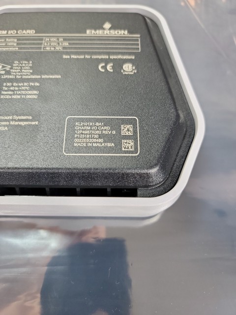 Emerson KL2101X1-BA1 DeltaV Cioc Charm I/o Card Rev G for sale online ...