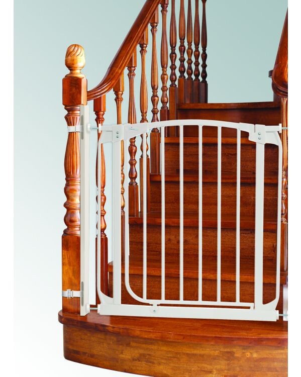 Dream Baby 36" Stairway Banister Adapter panel install safety gate at ...