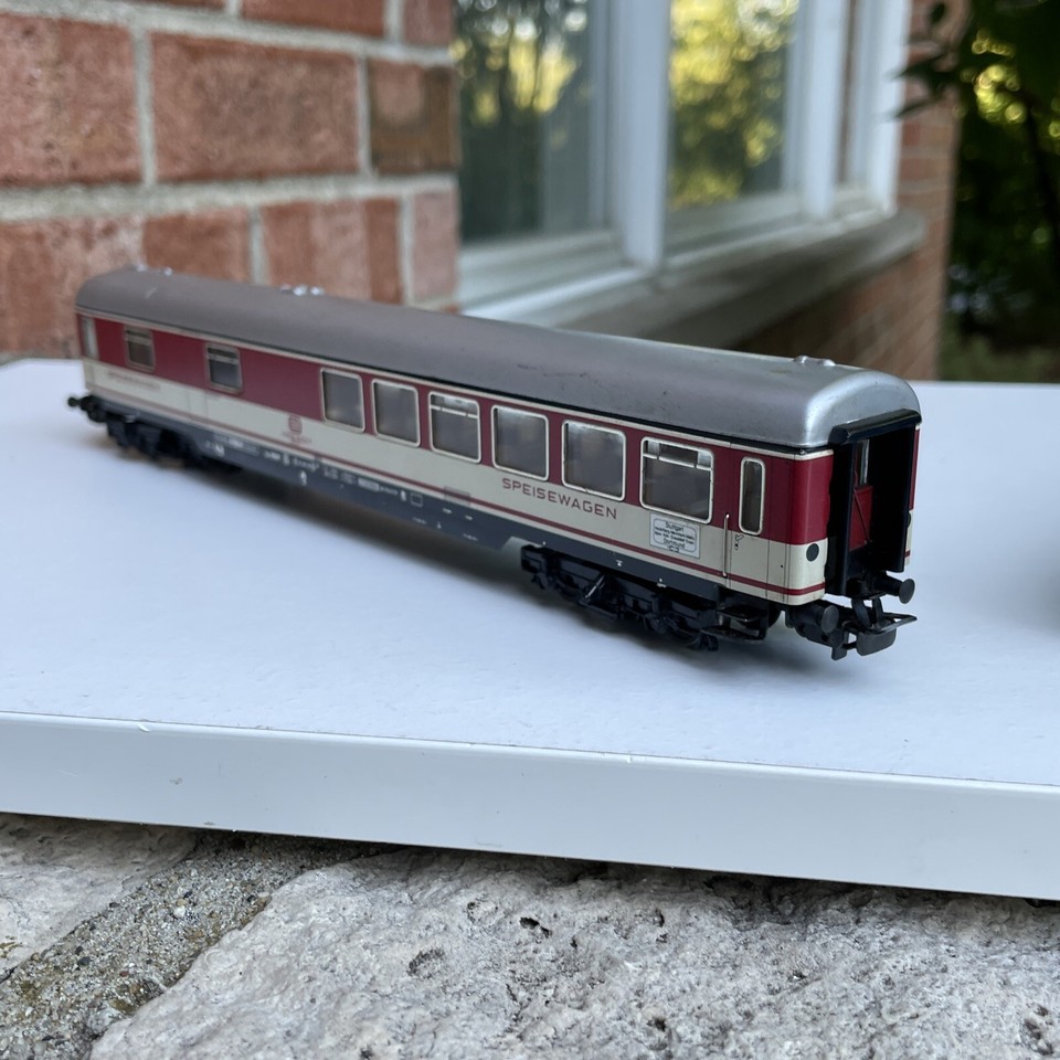 Vintage MARKLIN HO Scale #4054 Express DB Dining Car Coach Wagon West ...