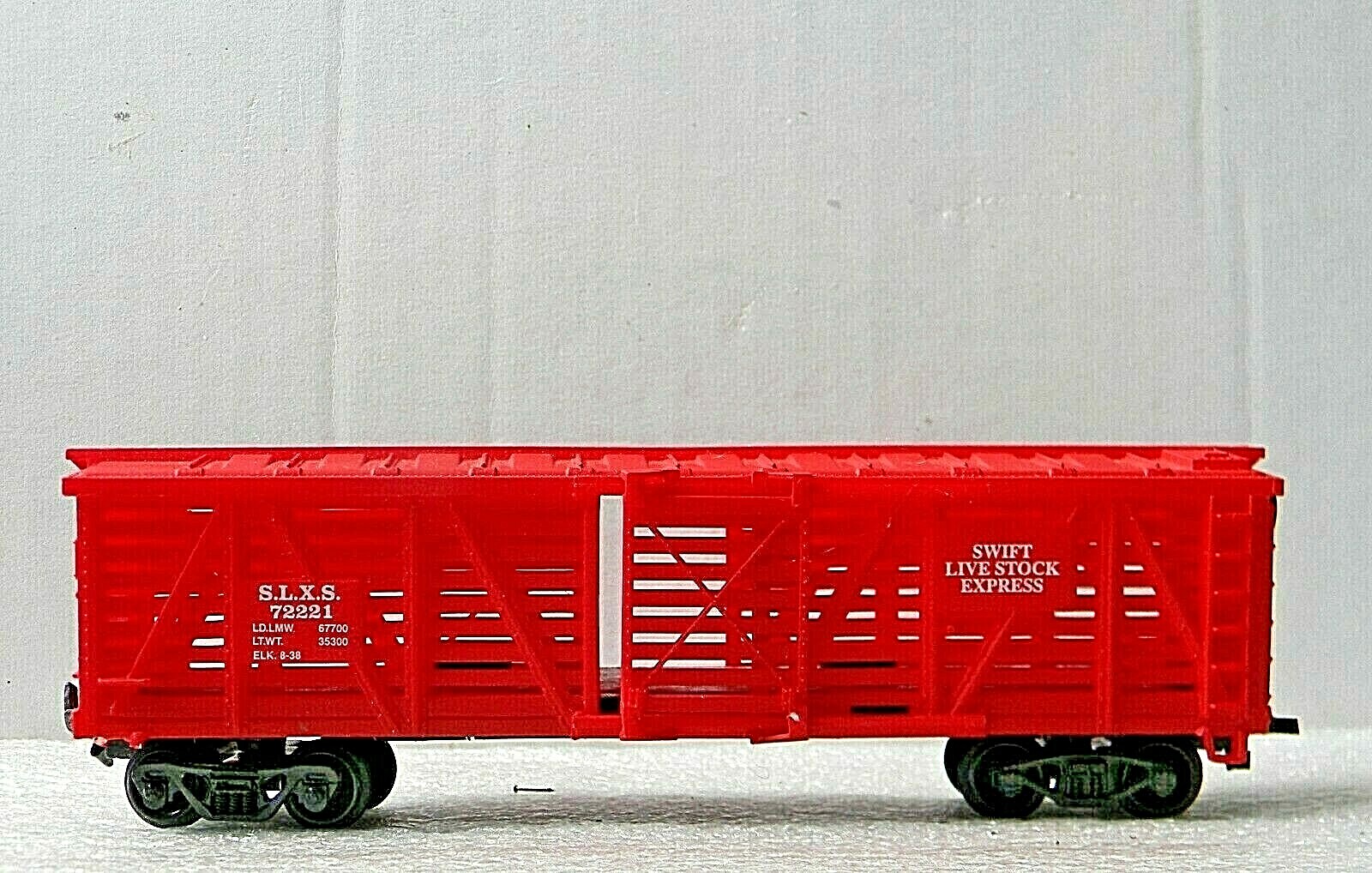 Life-Like Stock Car ~ Swift Meat Packing Co. ~ Rd# SLXS 72221 - HO | eBay
