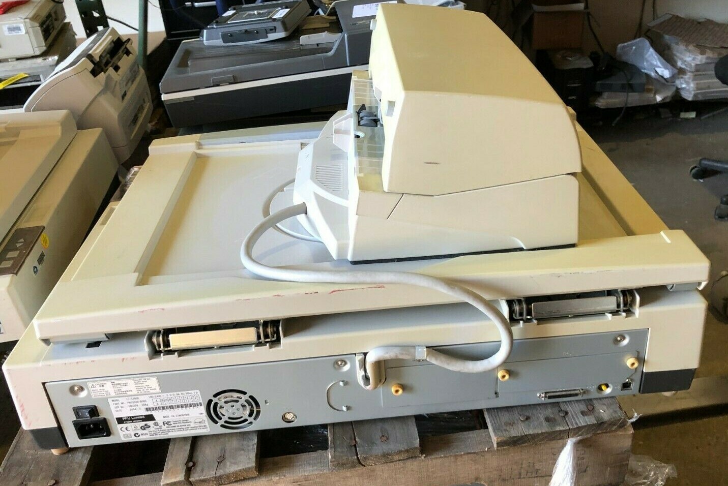 Fujitsu fi-5750C High-Speed Color Duplex Flatbed Swivel Image Scanner ...