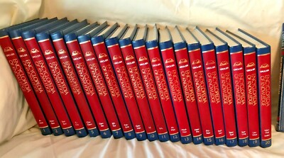 The Grolier Encyclopedia Of Knowledge Complete Set Of 20 Plus four more ...