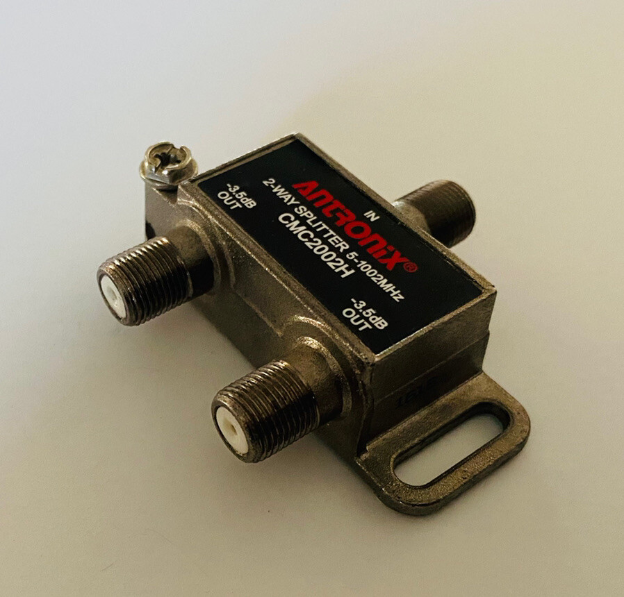 Antronix CMC2002H High Performance 2 Way Cable TV Splitter OTA Coaxial ...