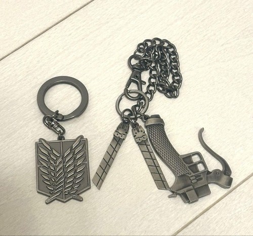 Attack on Titan Keychain Levi Eren Mikasa Erwin Hange Jean Usj ...