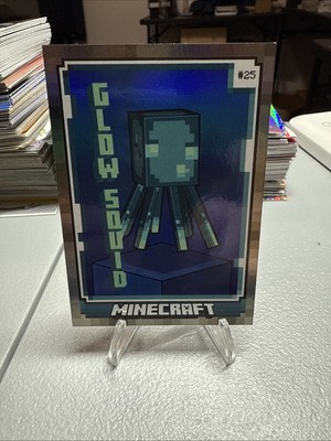 2024 Panini Minecraft Glow Squid Base Set Rainbow Foil /475 | eBay