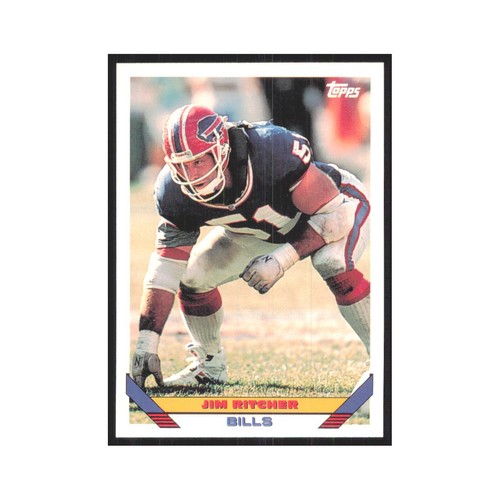 1993 Topps Jim Ritcher Bills #567 | eBay
