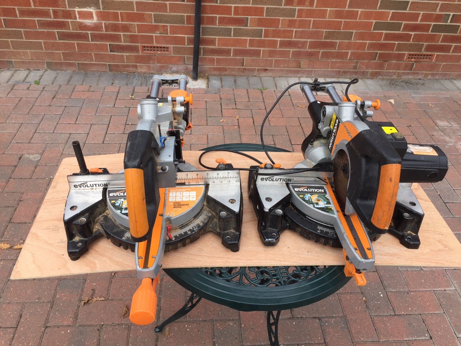 Evolution Rage 3s Mitre Saw X2 Parts Only | eBay UK