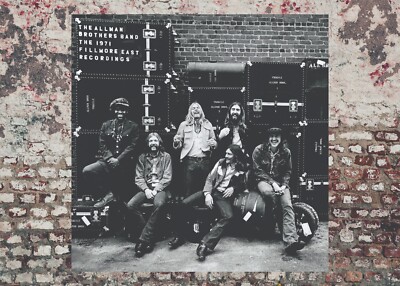 THE ALLMAN BROTHERS BAND FILMORE EAST RECORDINGS ALBUM ART A121 | eBay