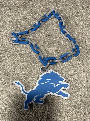 Detroit Lions Chain Necklace | eBay