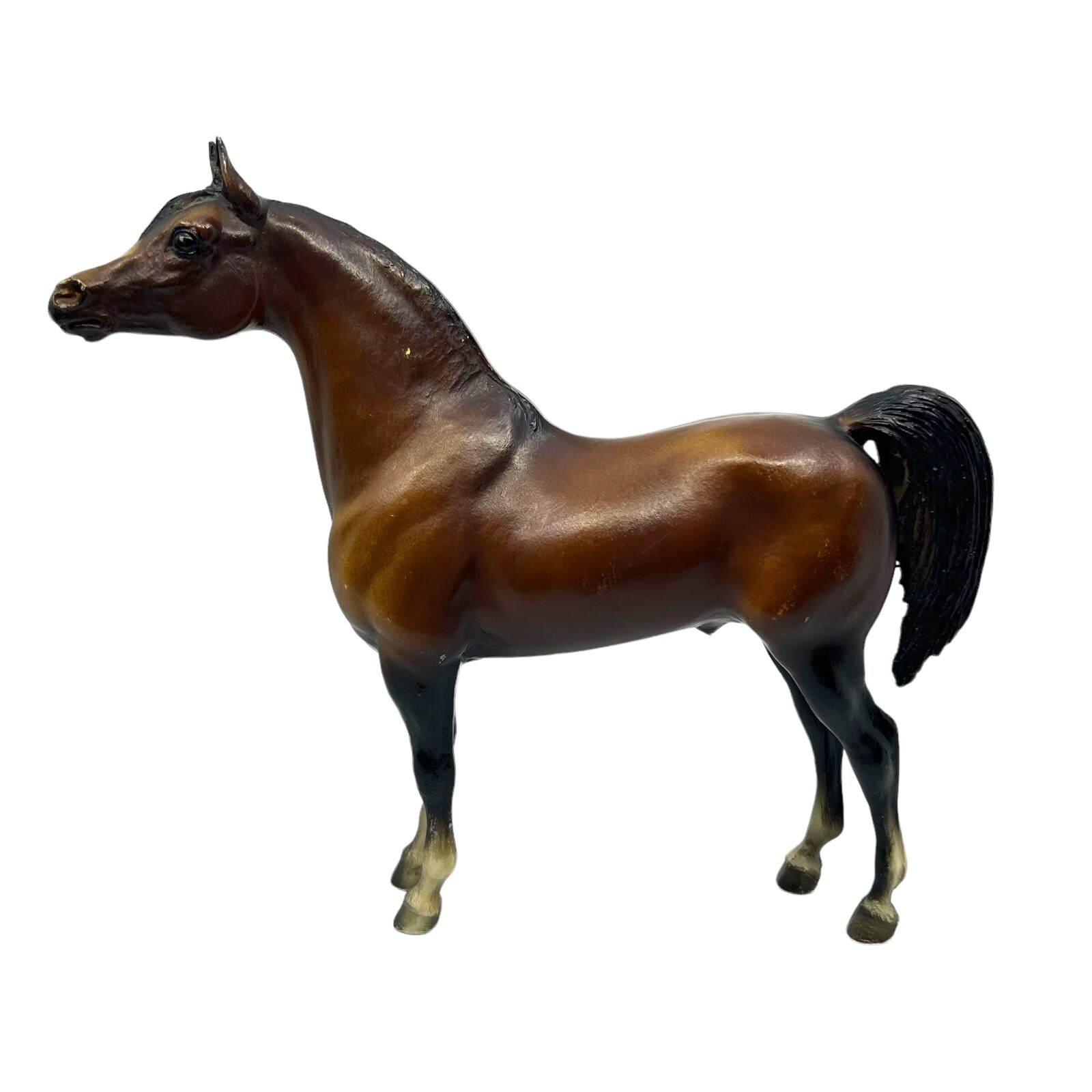 Vintage Breyer Horse Witez II Proud Arabian Stallion Bay Chestnut 1970 ...