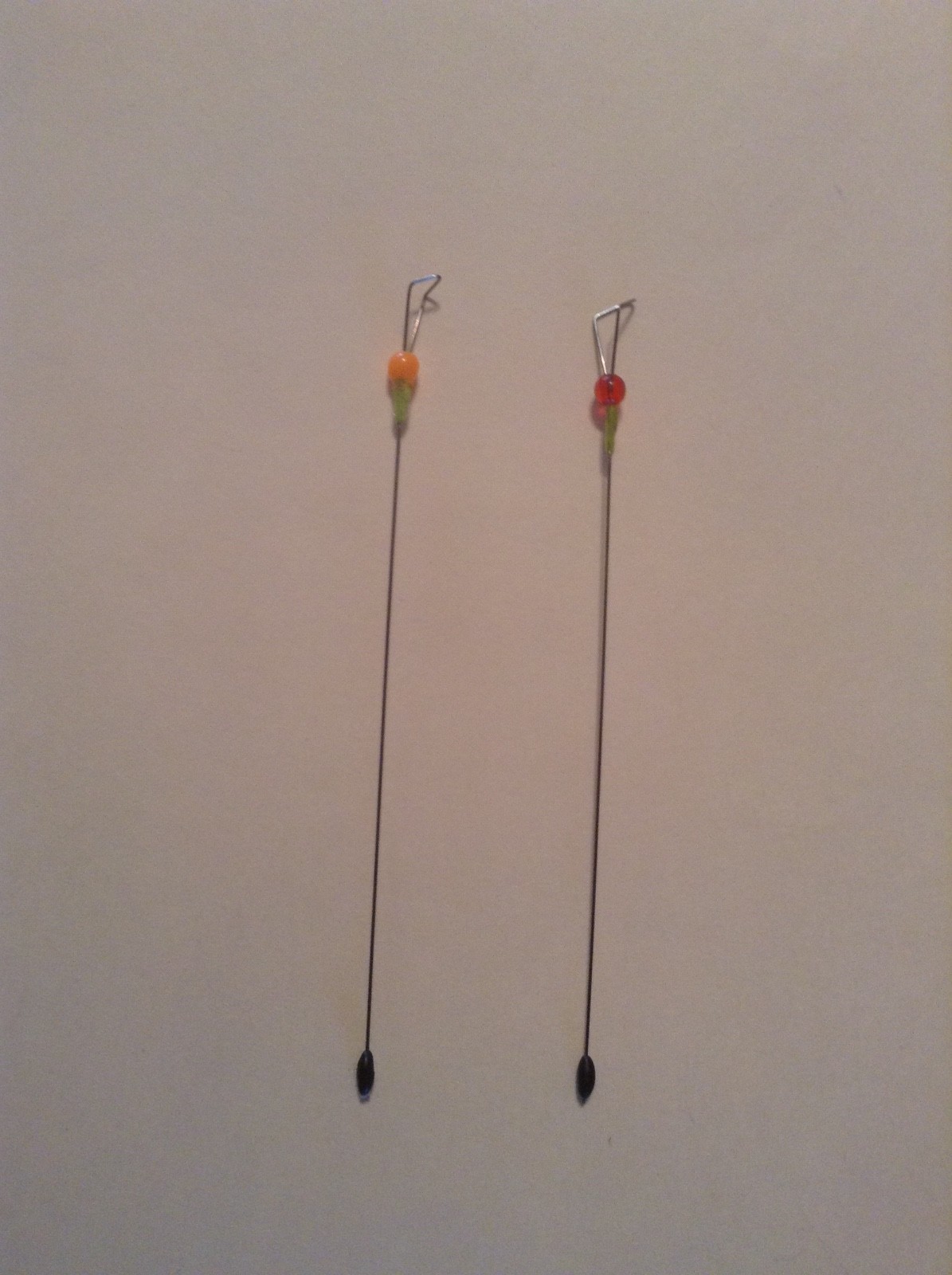 Titanium NiTi Ice Fishing Spring Bobber 2pack UL. Wire .016 | eBay
