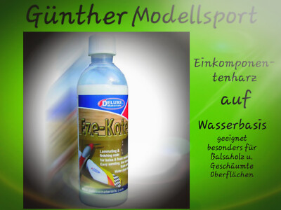 EZE Kote 1-Komp. Harz 500 ml DELUXE BD37, 44013, 53,-€/1L Günther ...